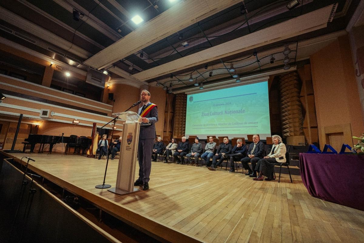 De Ziua Culturii Naționale, Primăria Municipiului Timișoara a acordat ...